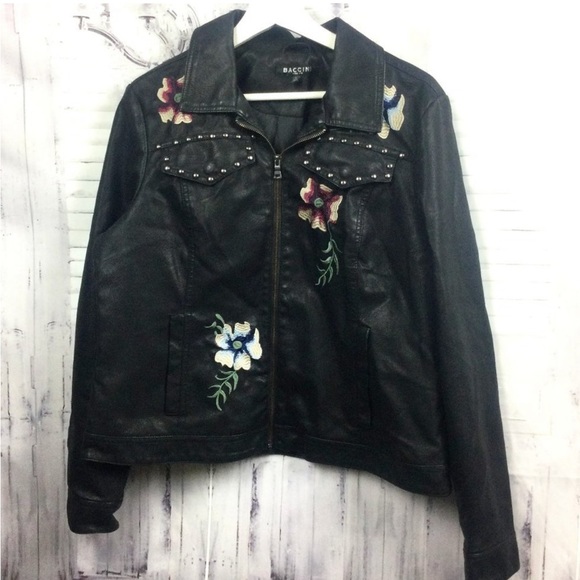 Baccini | Jackets & Coats | Baccini Motorcycle Jacket | Poshmark